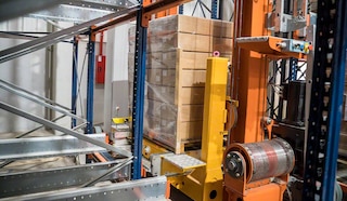 ASRS z systemem Pallet Shuttle - Mecalux.pl