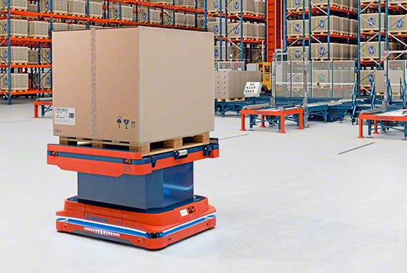 Autonomiczne roboty mobilne (AMR) - Mecalux.pl